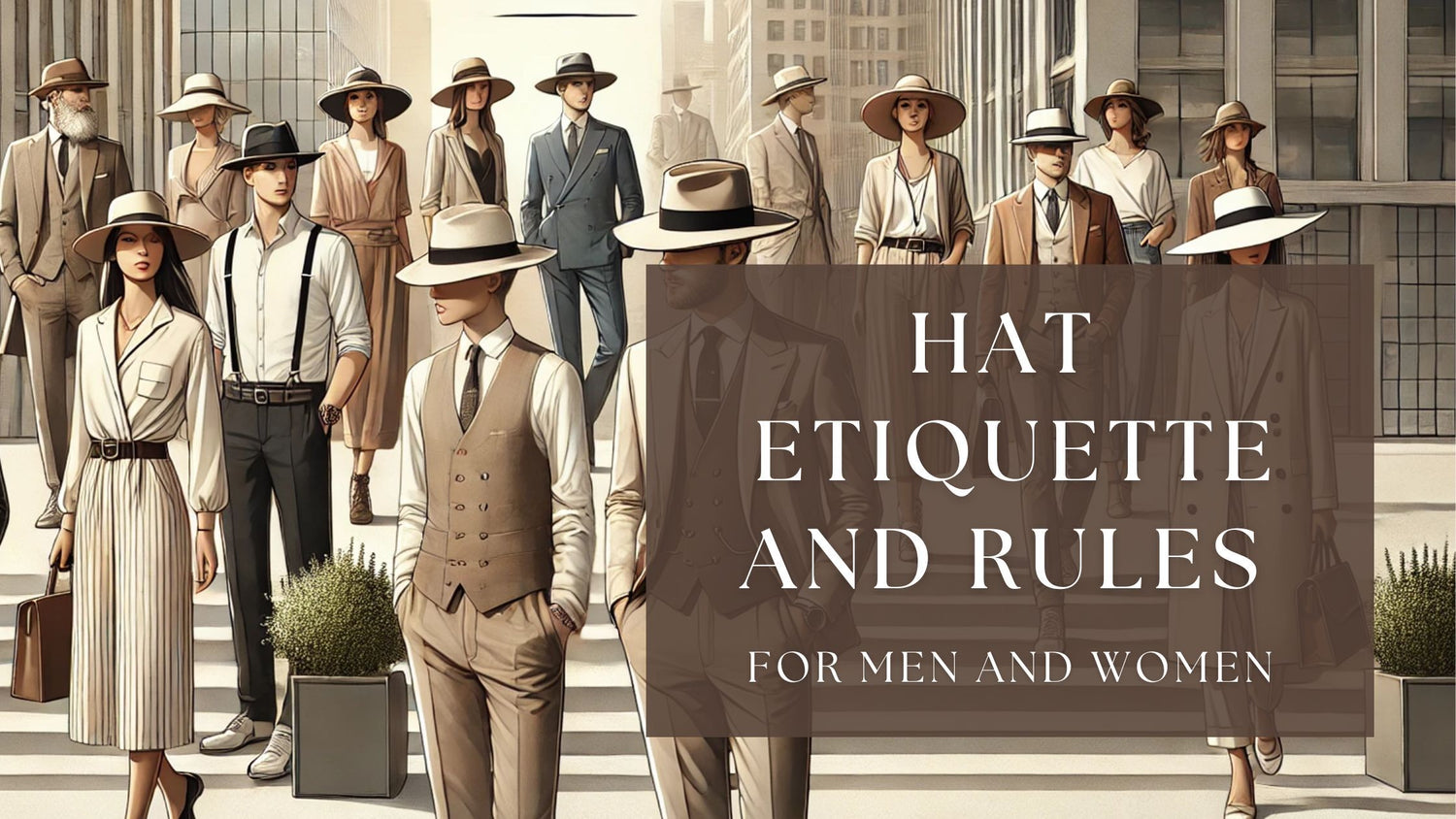Essential Hat Etiquette and Rules For Men and Women – Shop Friday Feelin