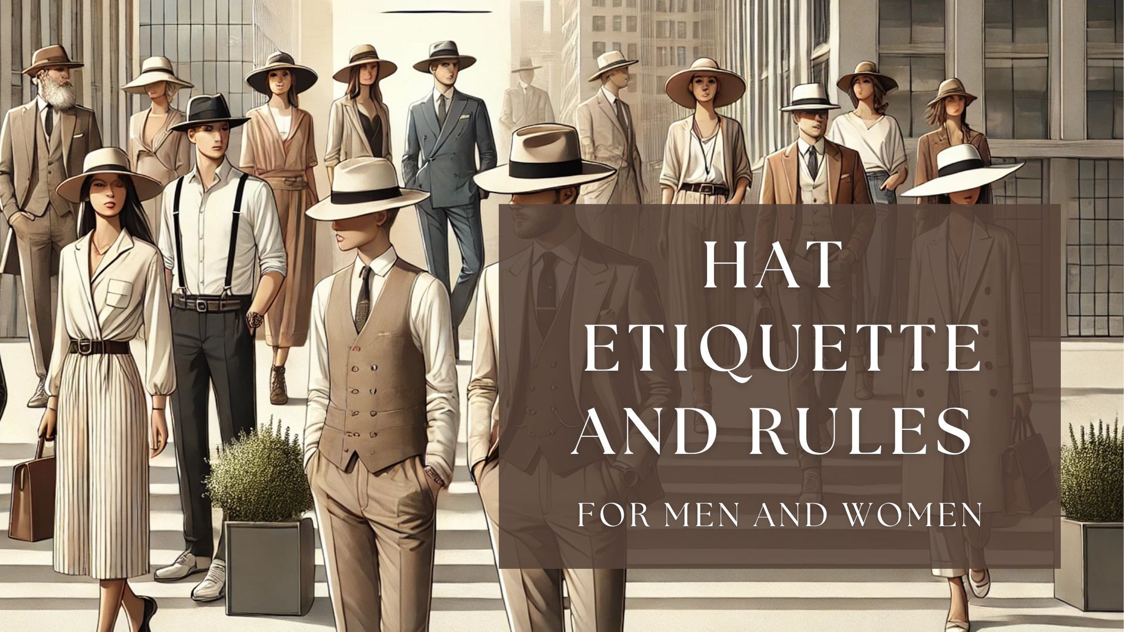 Essential Hat Etiquette and Rules For Men and Women – Shop Friday Feelin