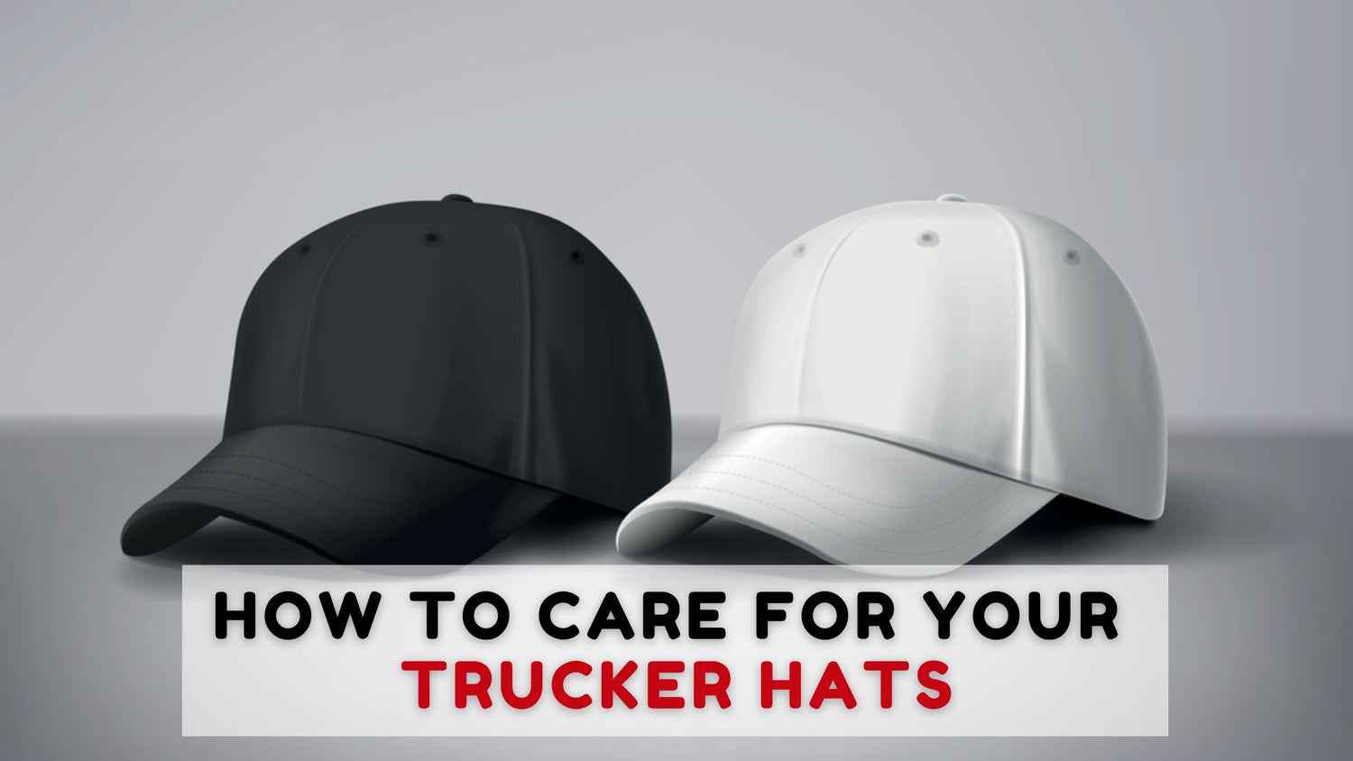 How To Care For Your Trucker Hats: Quick Cleaning Method – Shop Friday ...
