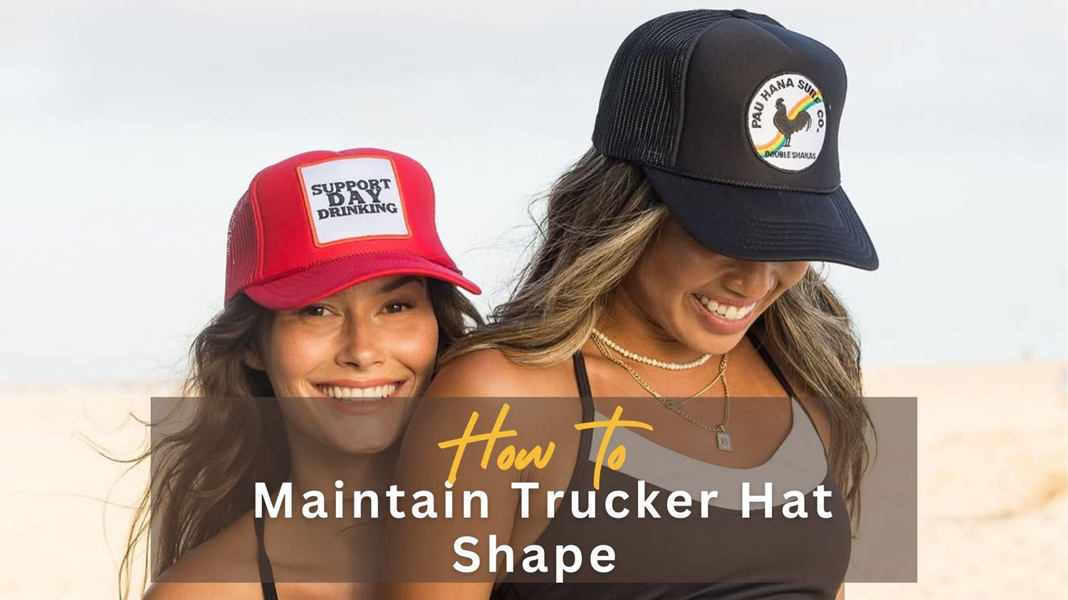 How To Maintain Trucker Hat Shape: Tips and Tricks – Shop Friday Feelin