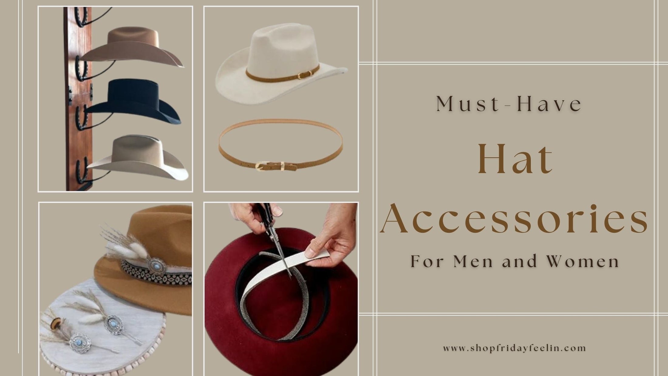 10 Must-Have Hat Accessories For Women and Men – Shop Friday Feelin