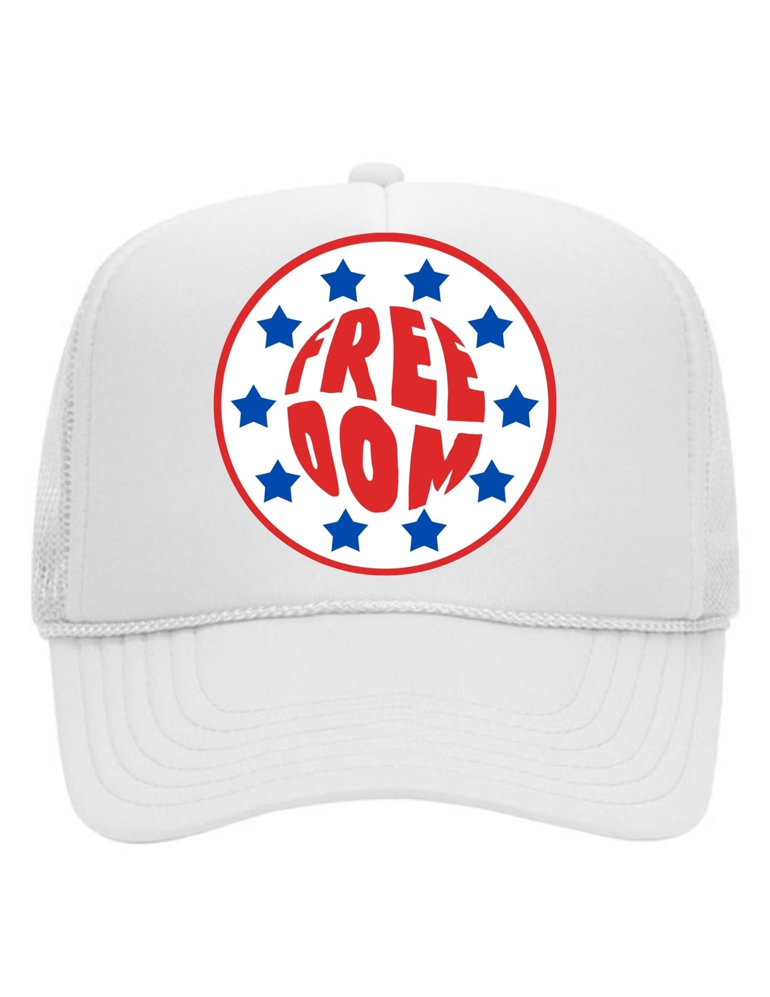 Freedom Stars Trucker Hat in White – Shop Friday Feelin