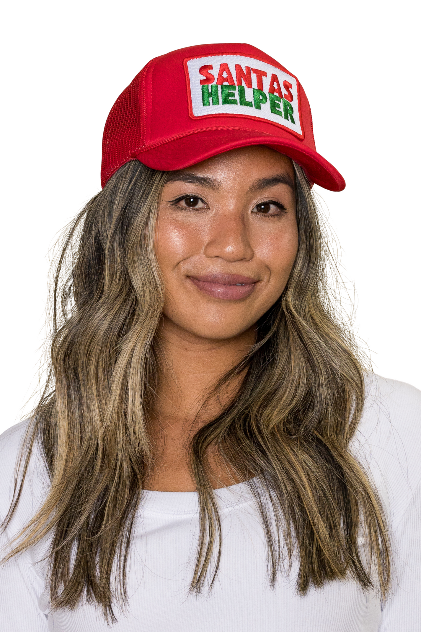 Santas Helper Trucker Hat in Red – Shop Friday Feelin