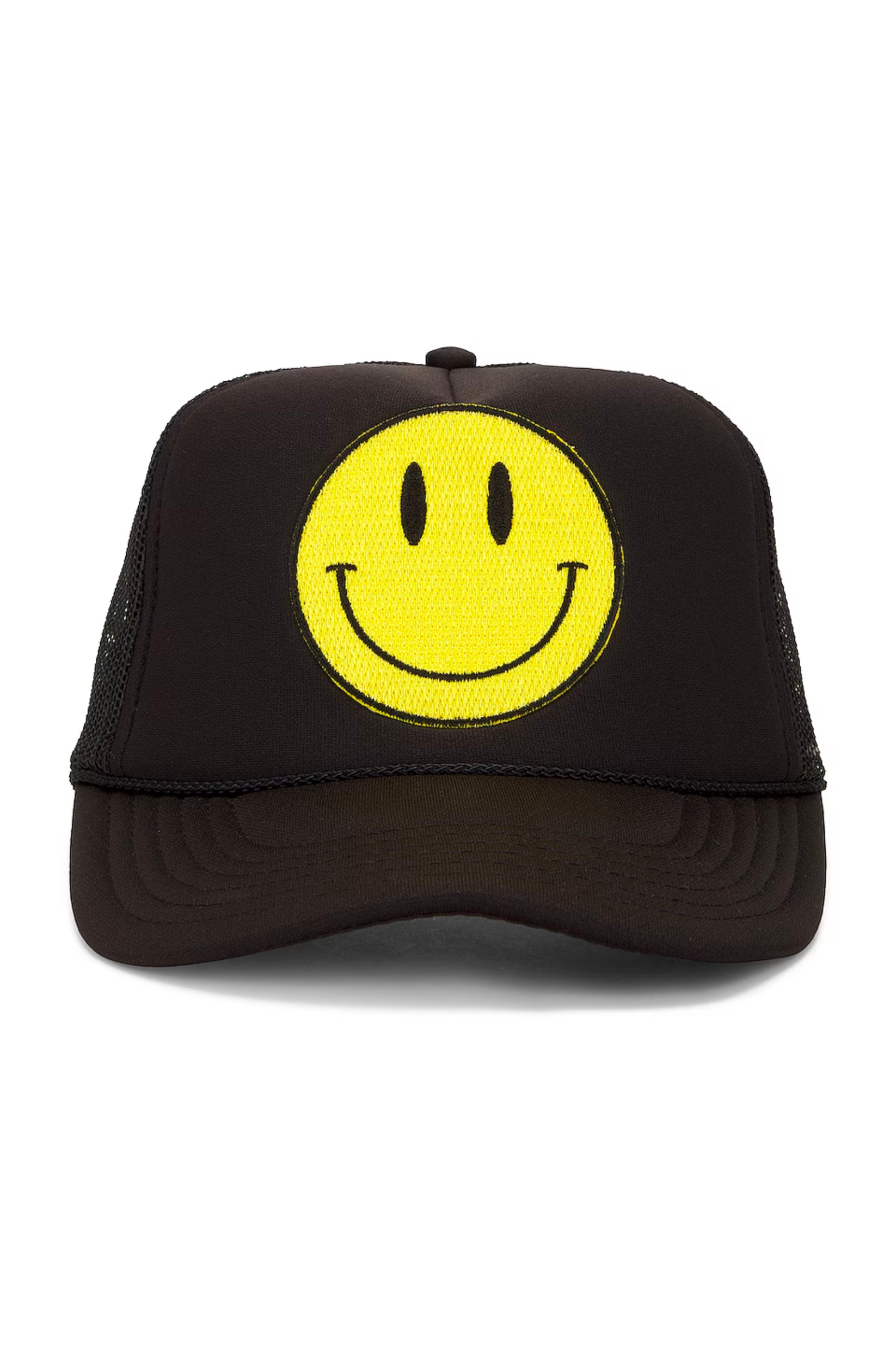 Happy Face Trucker Hat in Black – Shop Friday Feelin