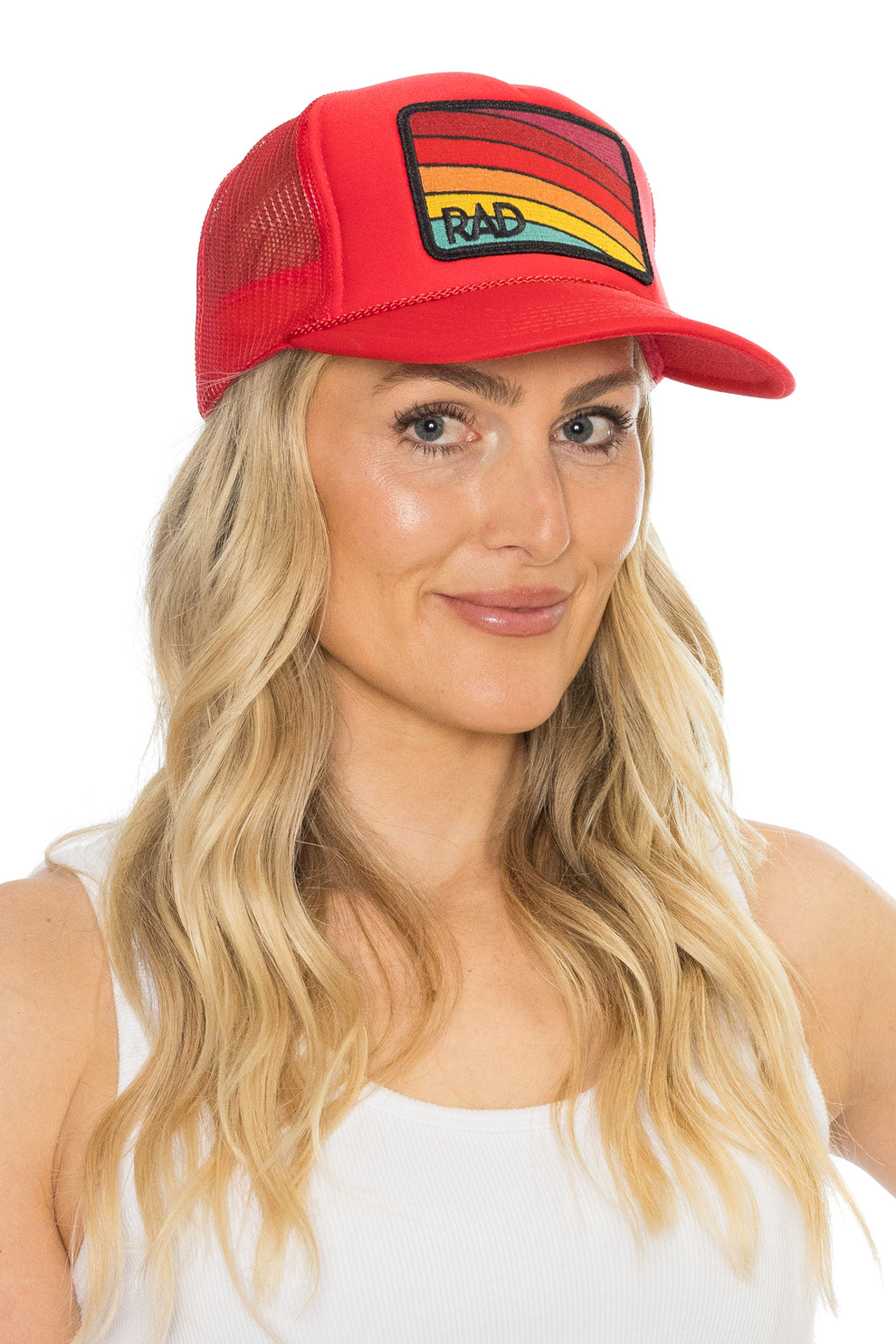 Rad Trucker Hat in Red – Shop Friday Feelin