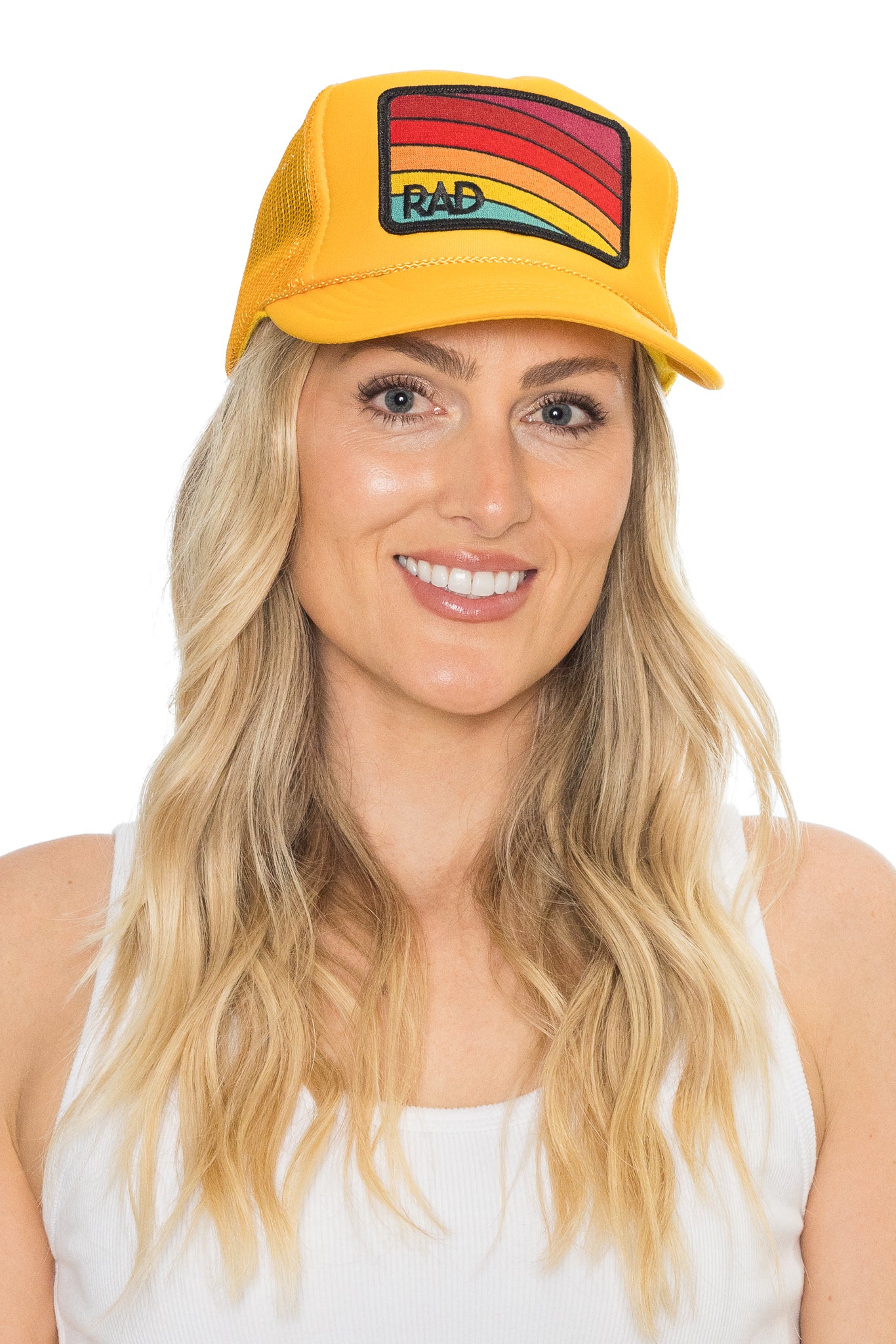 Rad Trucker Hat in Gold – Shop Friday Feelin